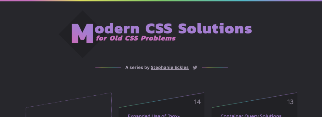 Modern CSS Solutions for Old CSS Problems - Accelerate Media